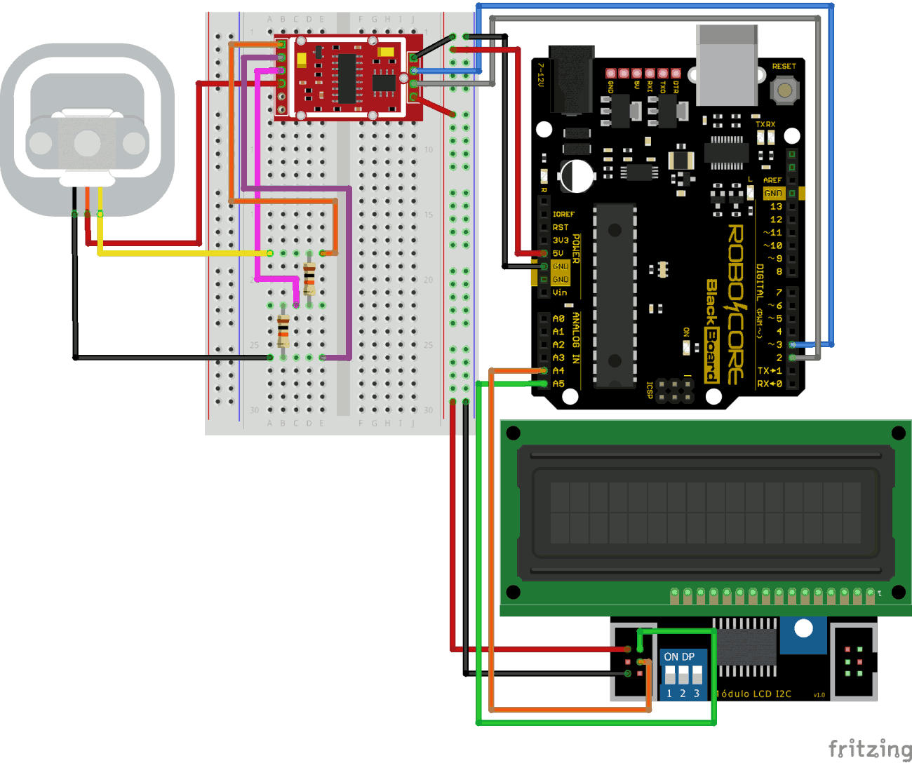 Criando Uma Balança Com O Arduino Tutorials Robocore